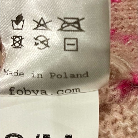 fobya | Sweaters | Fobya Heart Cardigan Sweater Sm | Poshmark